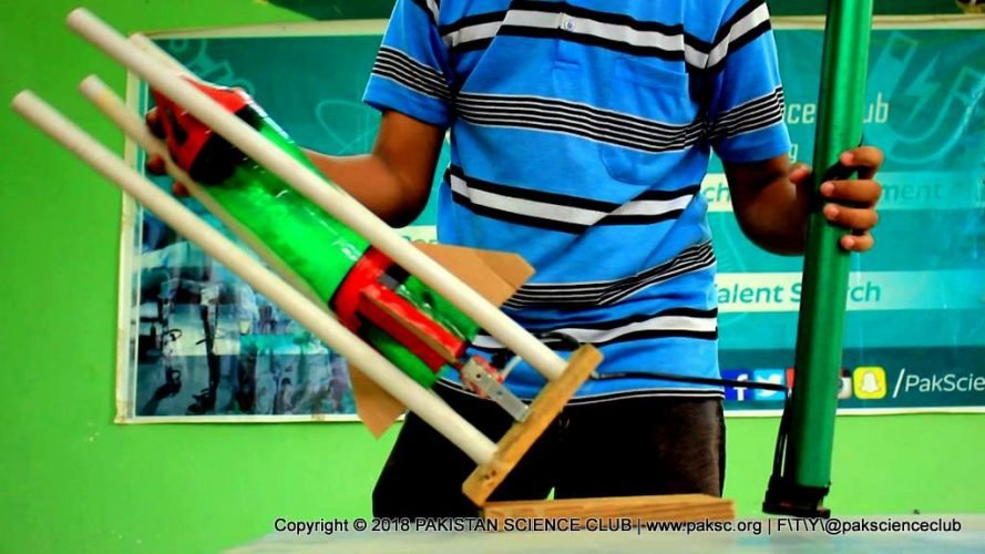 How to Make Water Rocket Launcher, Construction of launcher with PVC Pipe