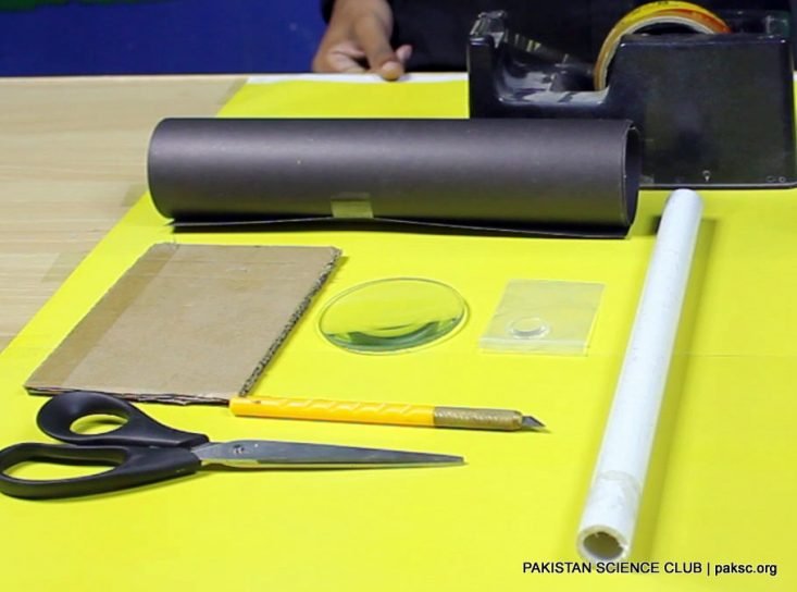 How to make an astronomical telescope - Physics experiments projects