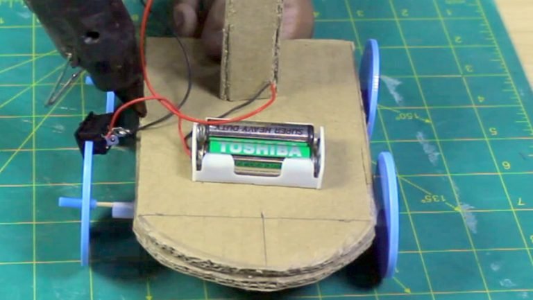 How to make air propeller car | STEAM science project - DIY Science ...