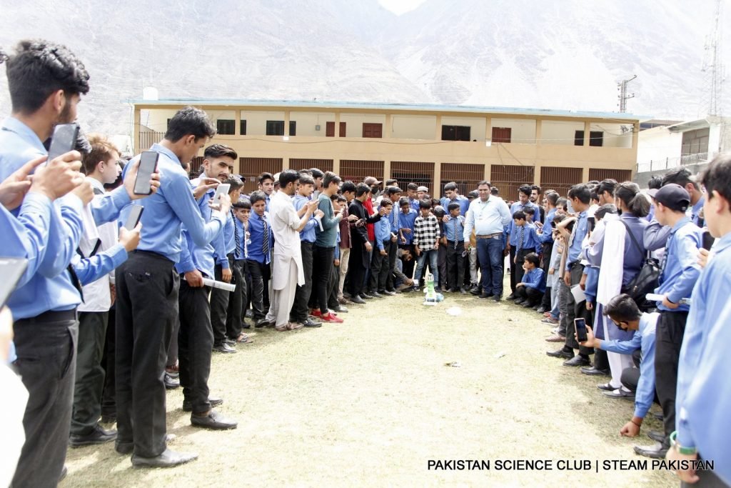 PSC stall got great attention at GB Career Festival - Pakistan Science Club