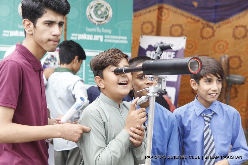 PSC stall got great attention at GB Career Festival - Pakistan Science Club