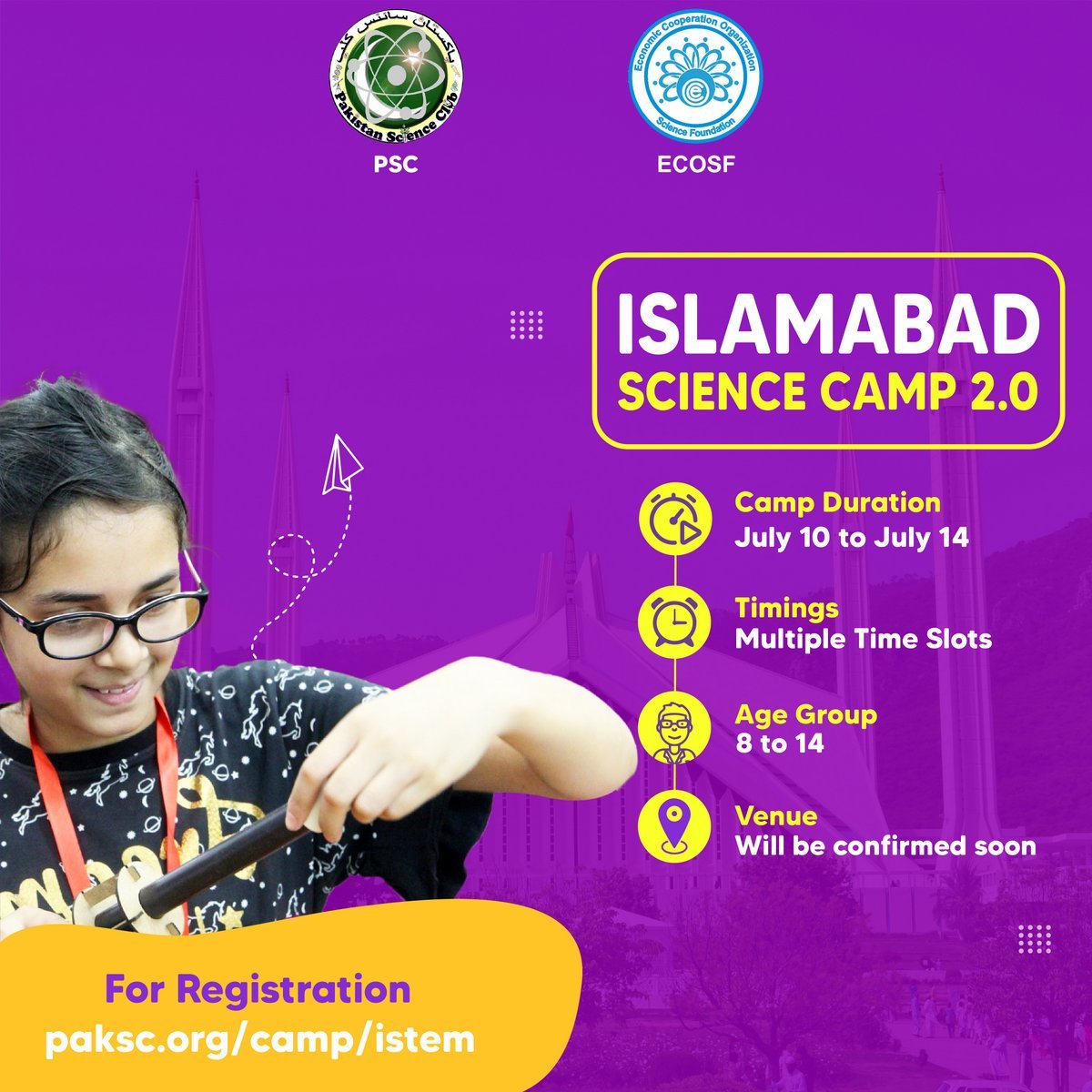 Science Summer Camp 2024 in Karachi and Islamabad By Pakistan Science Club